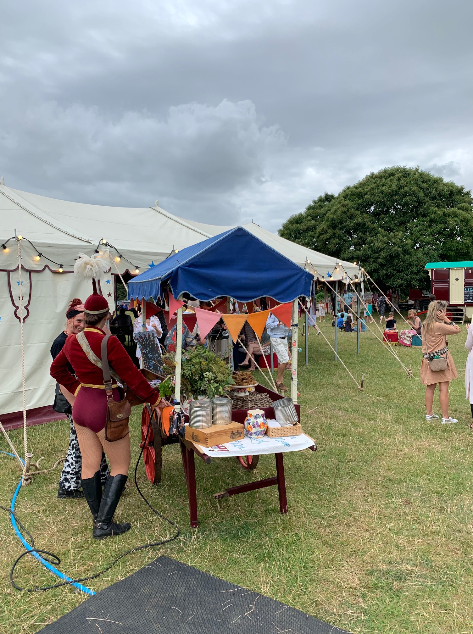 Giffords Circus – Wellies by the Door
